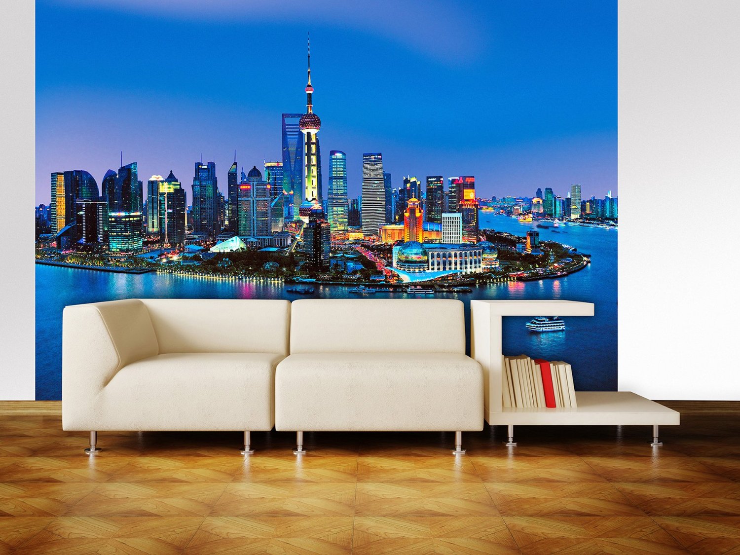Shanghai Skyline Wall Mural DM135 Shanghai Skyline Wall Mural DM135